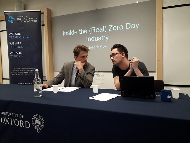 Joseph Cox on the Zero Day Industry | Centre for Technology and Global ...